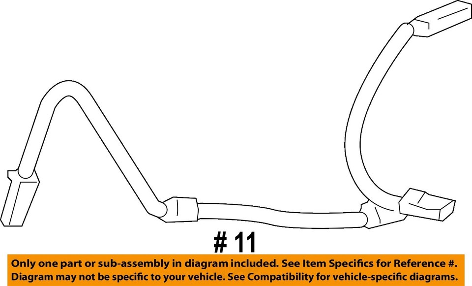 Cadillac GM OEM 08-11 CTS ABS Anti-lock Brakes-Rear Speed Sensor ...