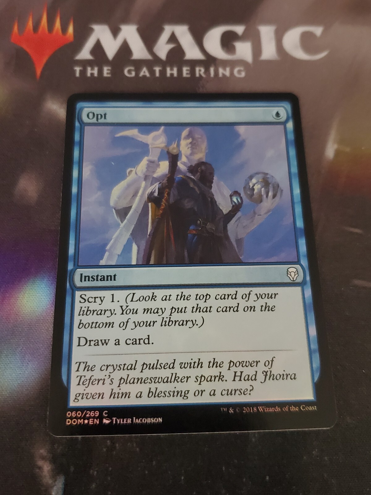 Mtg. Opt. FOIL. Dominaria. Lp | eBay