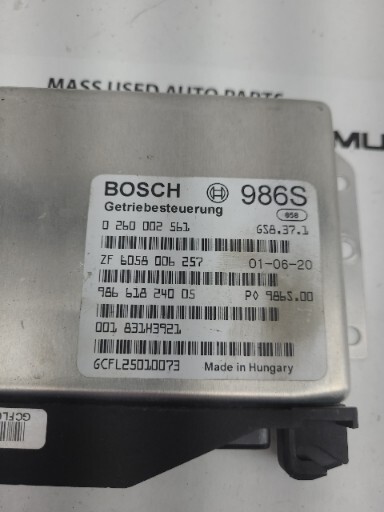 00 01 Porsche Boxster 986 Transmission Control Module 986 618 240 05 ...