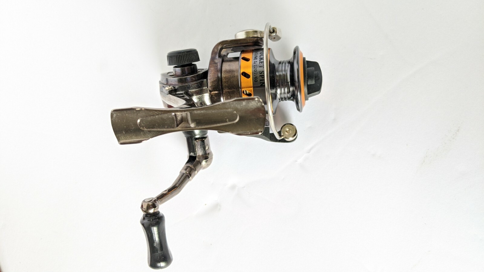 Ice Fishing Mini Spinning Reel Winter Wheel 4.3:1 Ultra Light Metal ...