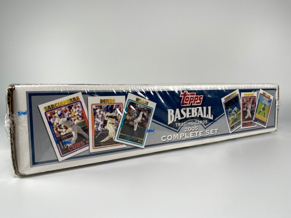 MLB 2005 Topps Baseball 733 Complete Card Set Series 1 & 2 (5-Prospect ...