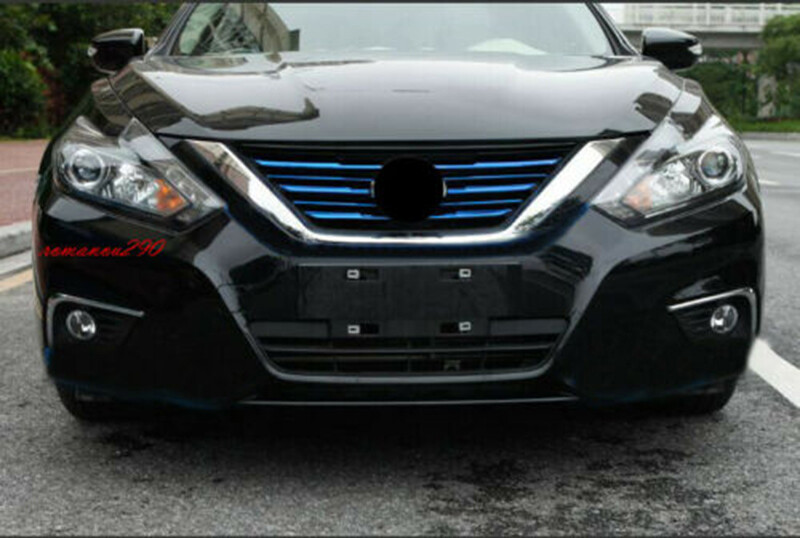 For Nissan Altima 2016-2018 Blue Steel Exterior Front Grille Grill ...