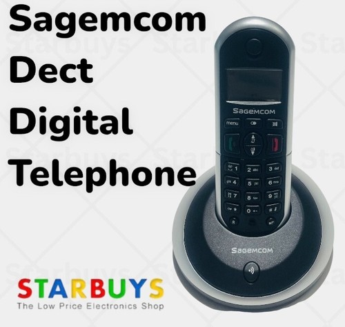 Sagemcom D16T Dect LCD Digital Display Cordless Home Phone 1 Handset | eBay UK