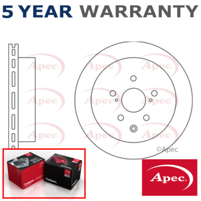Apec Rear 1x Brake Disc Fits Lexus RX 2008-2015 3.5 #2 4243148080 | eBay UK