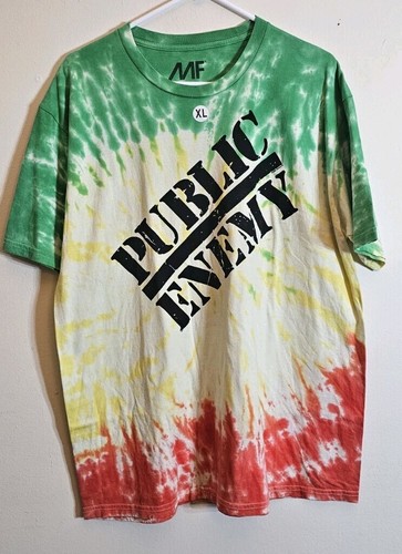 Public Enemy Hip Hop Tie-Dyed Men's XL Flava Flav | eBay