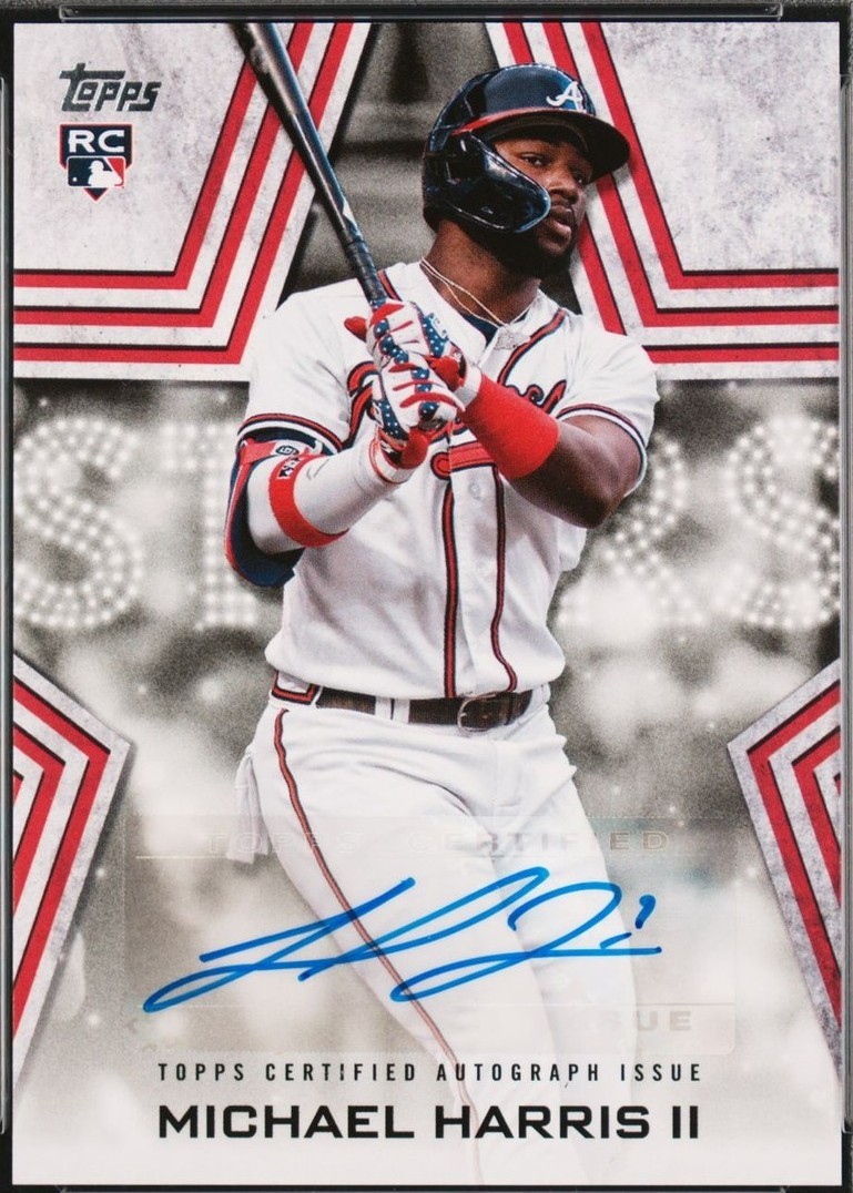 2023 Topps Series 2 - Baseball Stars Autographs Michael Harris II #BSA ...