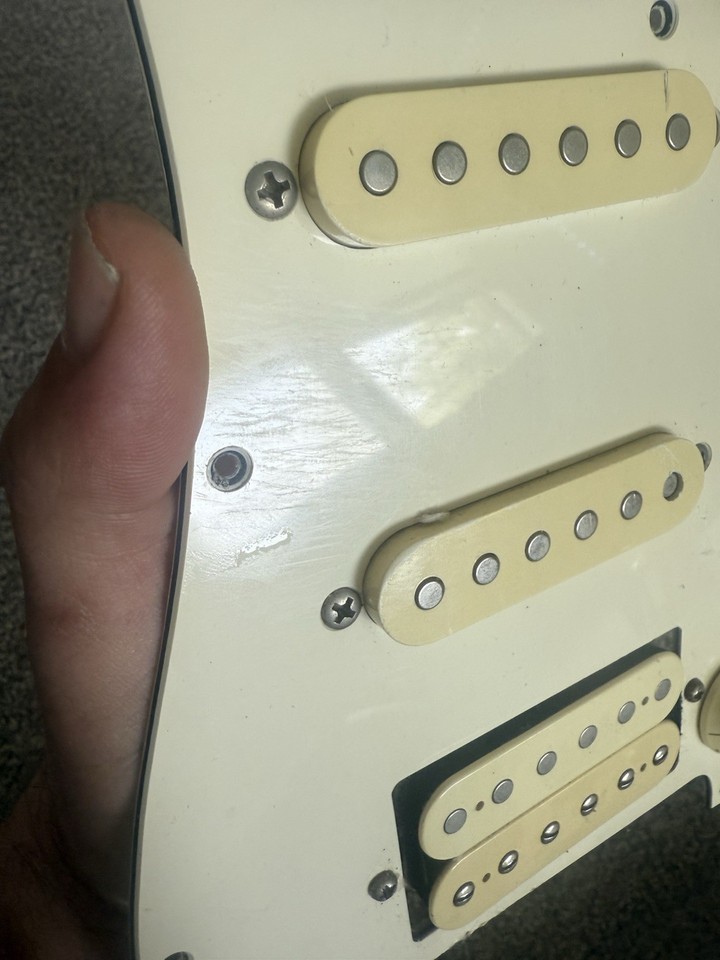 90’s Loaded Peavey Predator Pickguard HSS Pickups And Output Jack | eBay