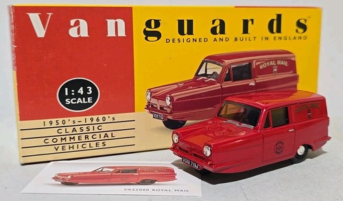 Vanguards 1/43 Scale VA22000 Reliant Regal Royal Mail Diecast Model Van ...