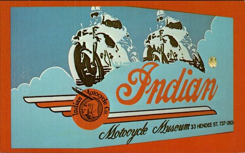 Springfield Mass Indian Motocycle Museum on Hendee Street Vintage ...