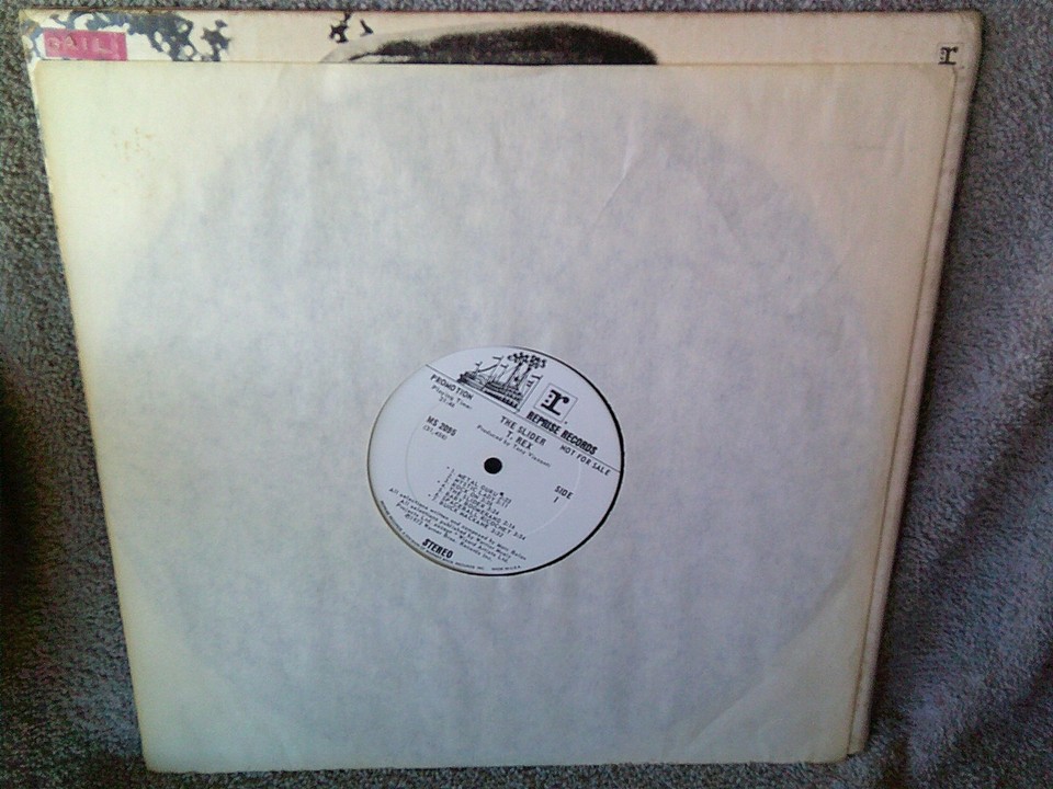 T.REX - THE SLIDER - 1972 US - WHITE LABEL PROMO - GATEFOLD - REPRISE ...