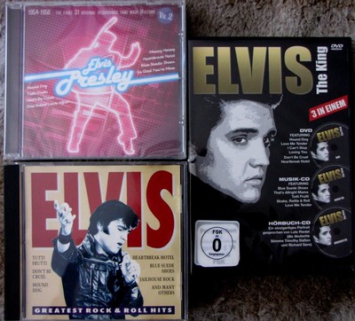 CD DVD CD Hörbuch Film Musik 5 x Elvis Presley The King 4 x neu 1 x gebraucht + | eBay.de