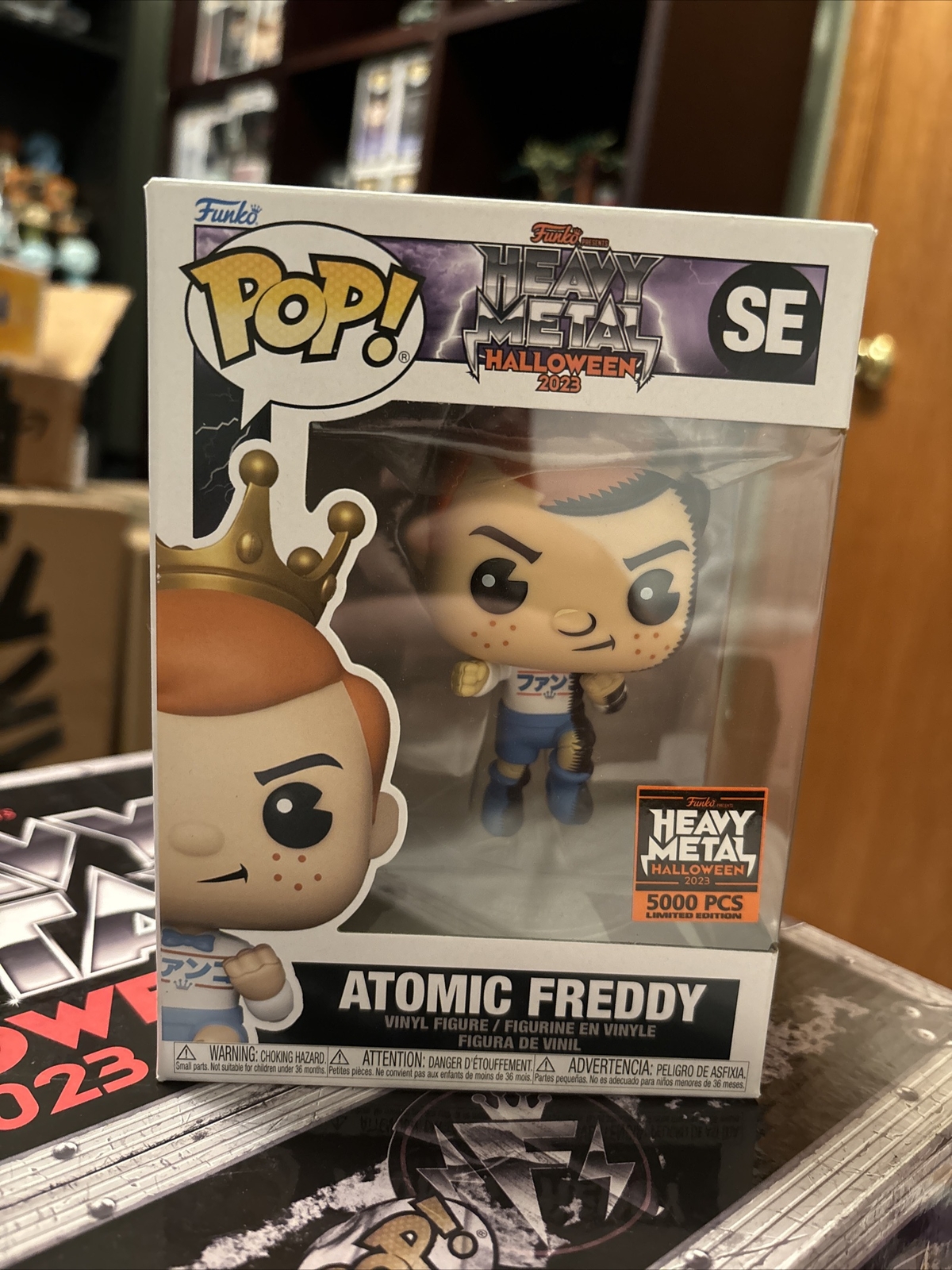 Funko Pop! NYCC 2023 x HEAVY METAL HALLOWEEN Atomic Freddy LE 5,000 PCS ...