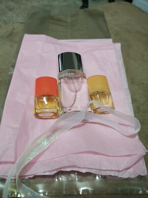 Clinique-Happy-Gift Set-3 Piece+Gift Bag/Ribbon-NEW | eBay