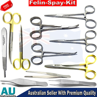 Feline Spay Surgical Instrument Cat Surgery Ovaries Removal Small ...