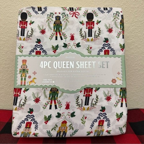 NWT- 4 Piece Nutcracker Queen Sheet Set by Envogue | eBay