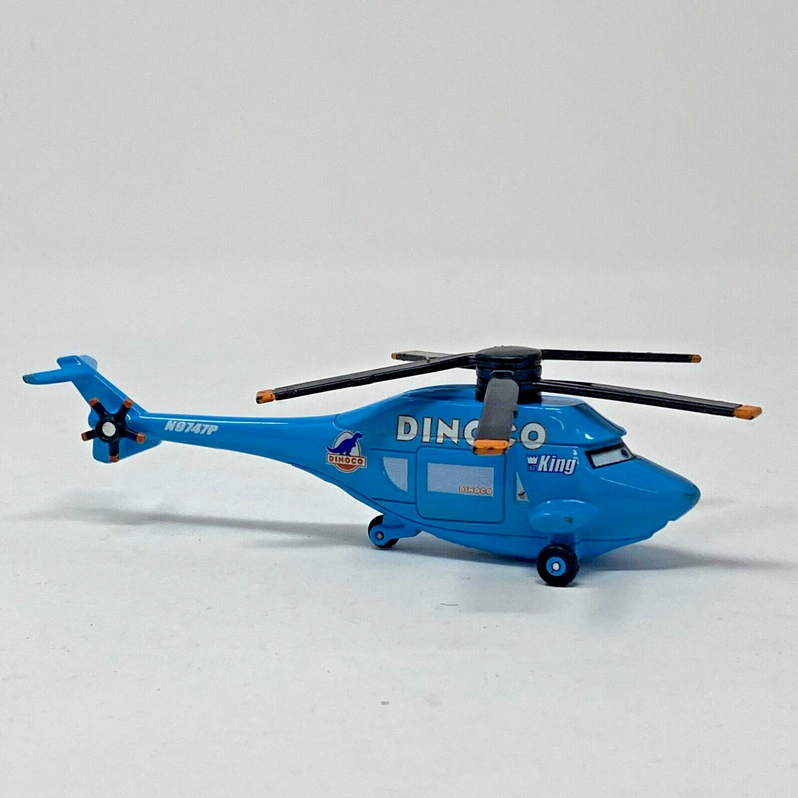 Disney Pixar Cars Diecast Helicopter CRSN Kathy Copter Dinoco