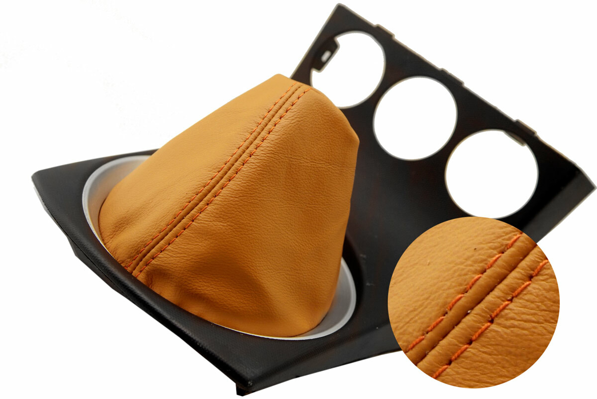 For Nissan 350Z 2003-2008 Manual Shifter Gear Boot Cover Vinyl Burnt ...
