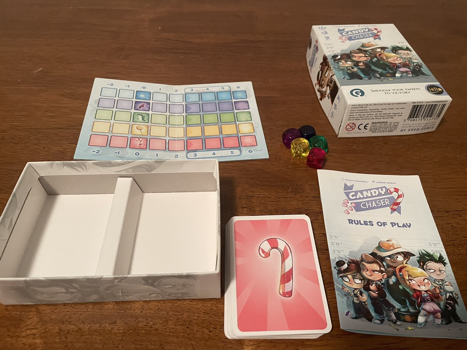 CANDY CHASER - Mini Game by Iello - Smuggle Sweets To Victory - Free ...