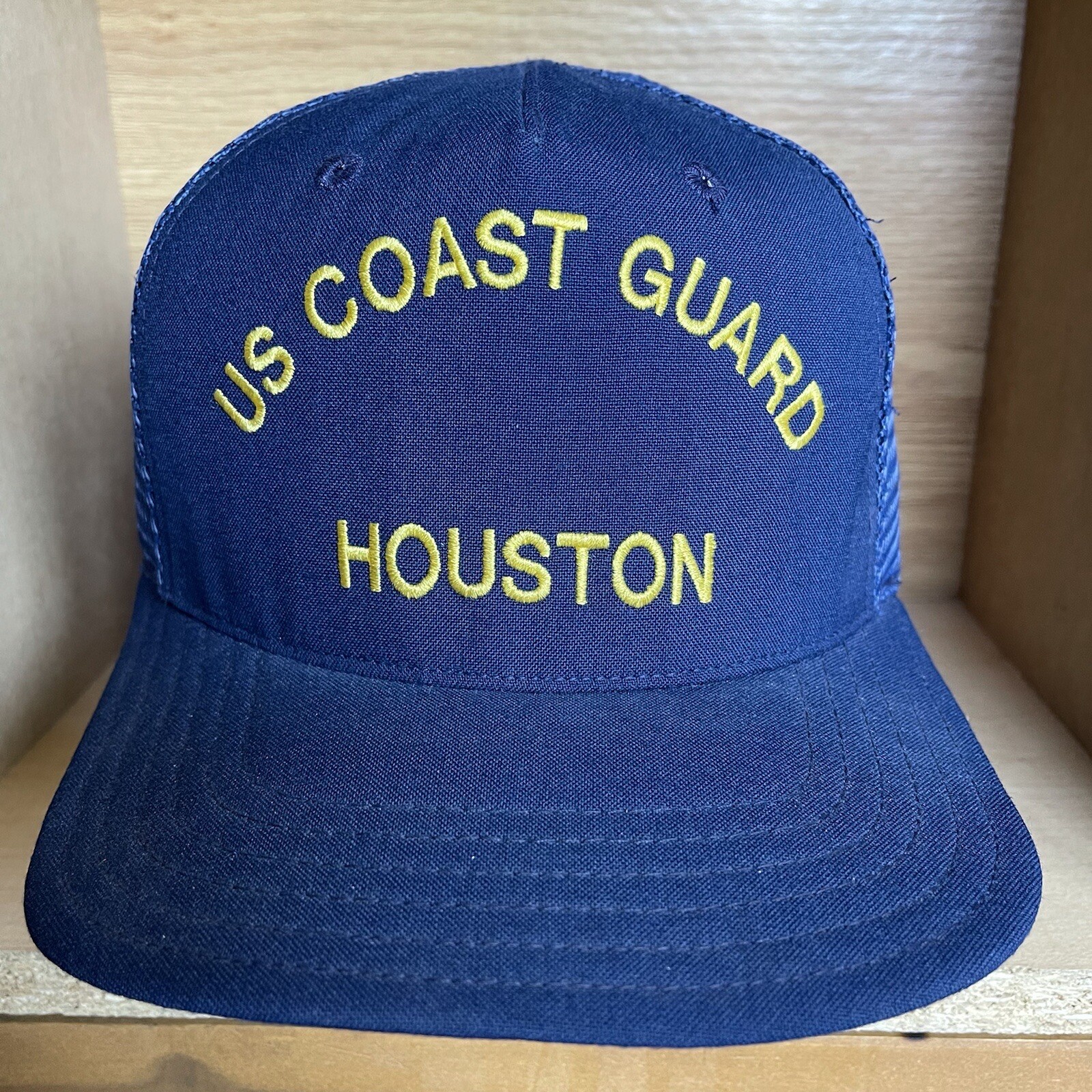 Vintage US Coast Guard Houston Texas Cap United State… - Gem