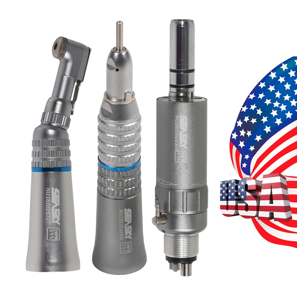 NSK Style Dental Slow Low Speed Handpiece Straight Contra Angle Air ...