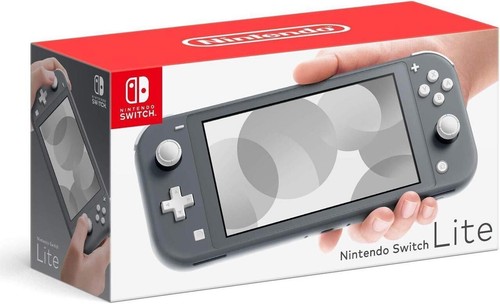 NEW Nintendo Switch Lite 32GB Handheld Game Console Gray 755838611798| eBay
