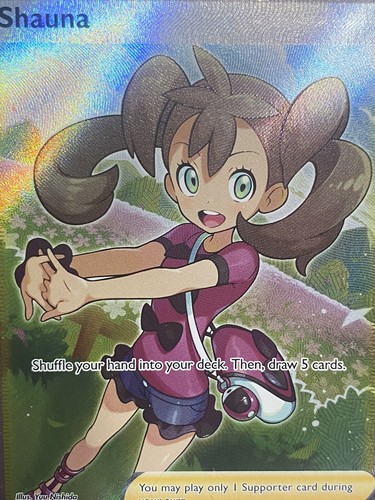 Shauna 263/264 Full Art Trainer Fusion Strikes - SWSH - Pokemon TCG ...
