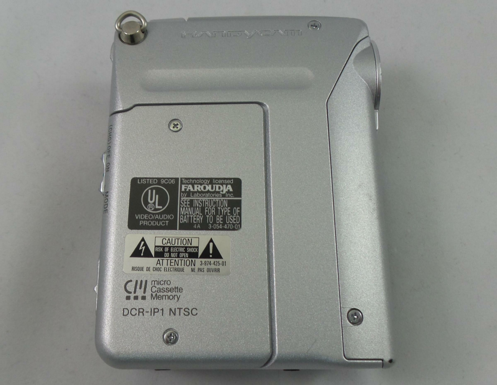 Sony NTSC MicroMV Handycam Camcorder - 10x Zoom - Video Transfer (DCR ...