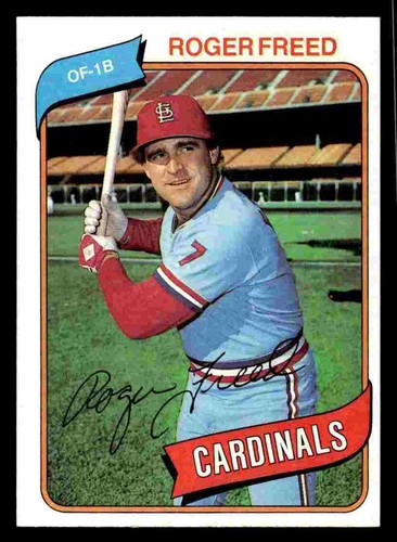 1980 Topps Roger Freed #418 - St. Louis Cardinals | eBay