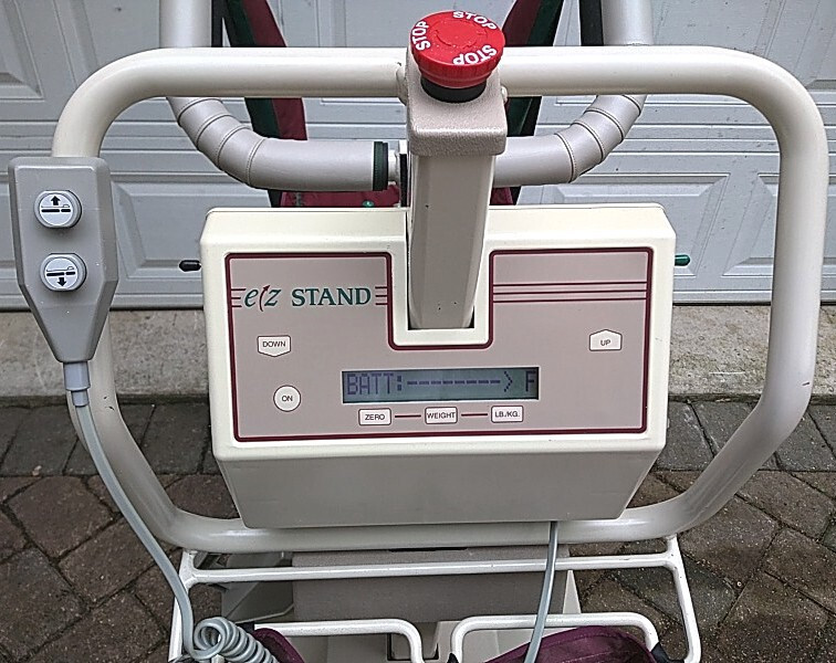 EZ WAY SMART STAND BATT ELECTRIC PATIENT SIT-TO-STAND LIFT SCALE ...