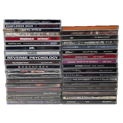 Huge Collection Of Obscure Heavy Metal/Nu Metal/Rock Demo CDs Grade8 ...