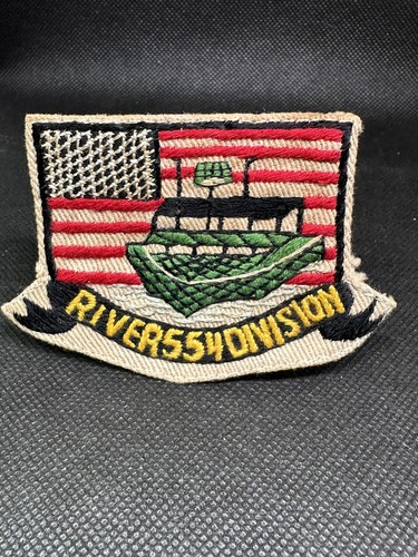 Vintage Vietnam War Patch | U. S. Navy PBR RIVER DIVISION 554 | Mekong ...
