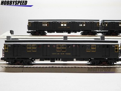 MTH PREMIER MTA R1 4-CAR SUBWAY SET W/PROTO 3 O GAUGE train nyc 20 ...