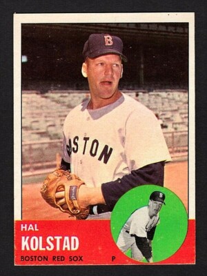 Hal Kolstad Boston Red Sox 1963 Topps Card #574 | eBay
