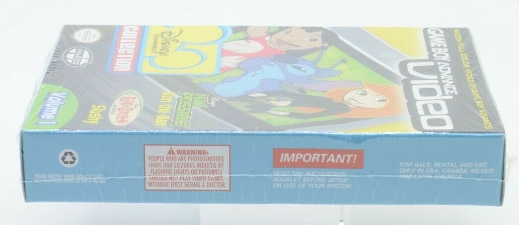 Game Boy Advance Video: Disney Channel Collection, Vol. 1 NOS ...