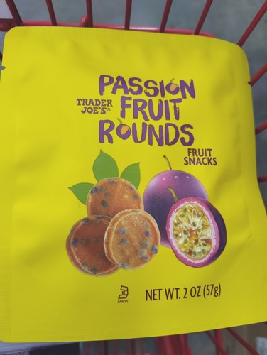 Trader Joe's PASSION FRUIT ROUNDS Fruit Snacks 12 Packs | eBay
