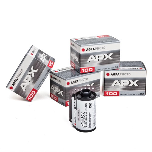 5x Agfa APX 100 135-36 S/W B/W Nero Film Bianco Pellicola | eBay