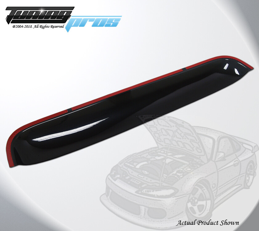 Rain Guard Sunroof Moon Roof Visor 980mm Dark Smoke 3MM For 96-02 ...