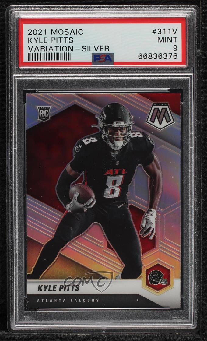 2021 Panini Mosaic - Rookie Variations Silver Prizm #311-V Kyle Pitts ...