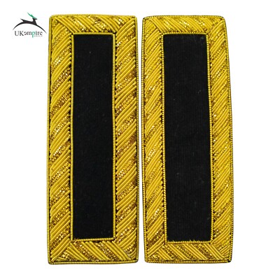Civil War US Officer Shoulder Boards 2nd Lieutenant (No Bars) Staff ...