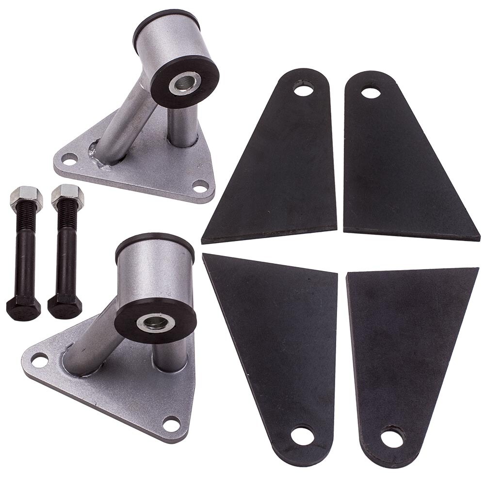 2x Universal Engine Mount Bracket for Chevy Engines BBC SBC 350 396 454 ...