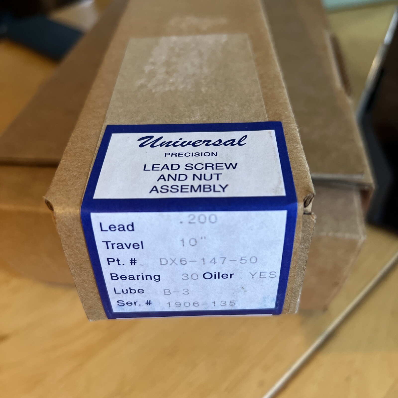 Universal Precision Lead Screw and Nut Assembly, Lead: 0.200, Travel ...