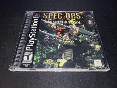 Spec Ops: Stealth Patrol Sony Playstation 1 PS1 EX+NM condition ...