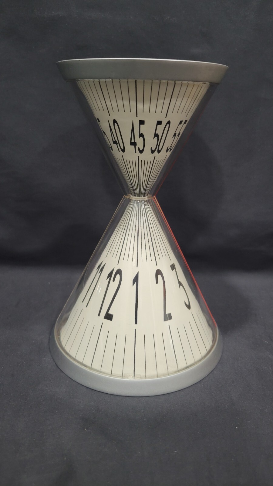 Unusual Cool 2003 DAVID DEAR HOUR GLASS SHAPE TABLE CLOCK | eBay