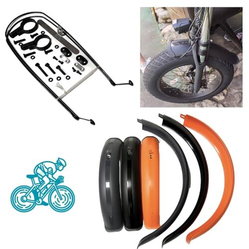 Fat Bike Fenders Set Front Rear Mudguards for MTB Off-Road Cycling ...