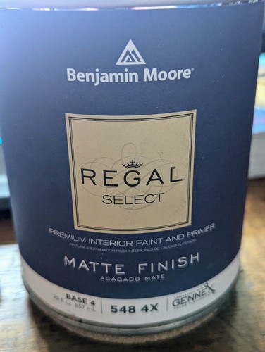 Benjamin Moore Regal Select Premium Interior Paint & Primer Matte ...