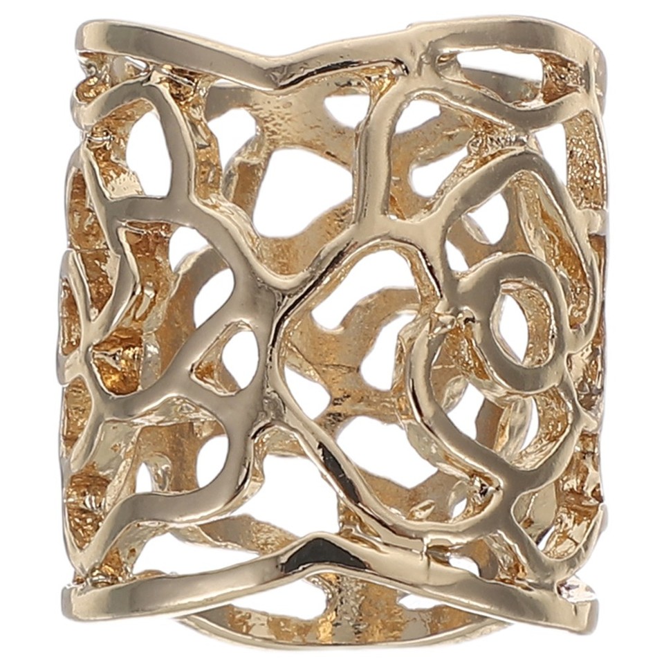 Scarf Rings and Slides for Scarves Shawl Buckle Fashion Hollow Rose ...