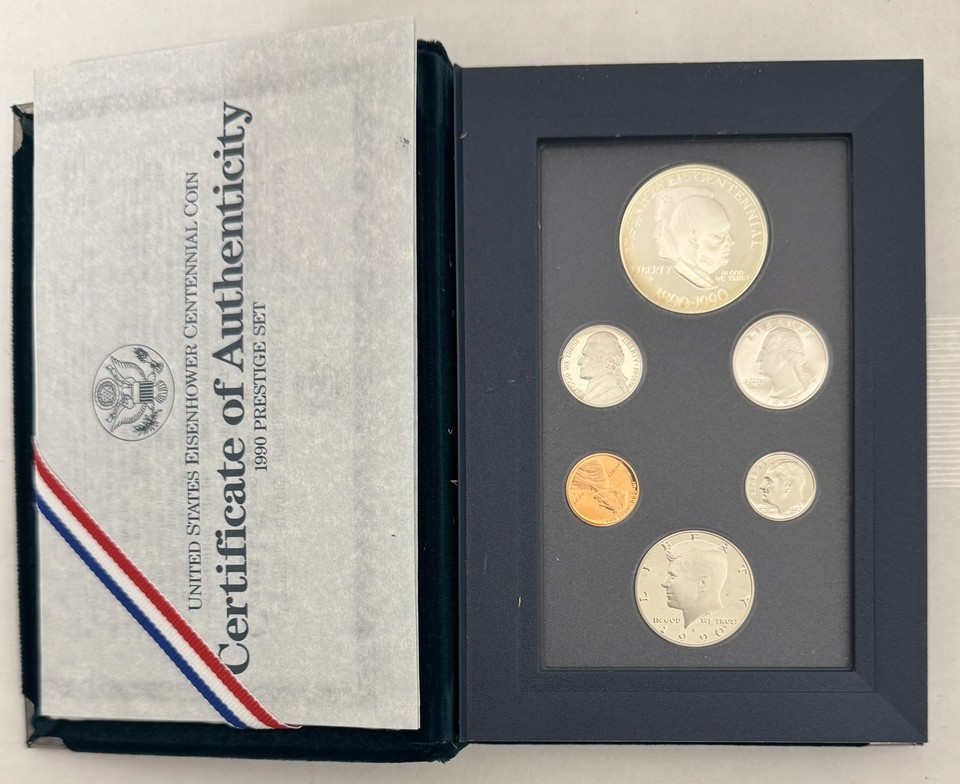 1990 US MINT PRESTIGE PROOF SET in OGP Free US Shipping | eBay