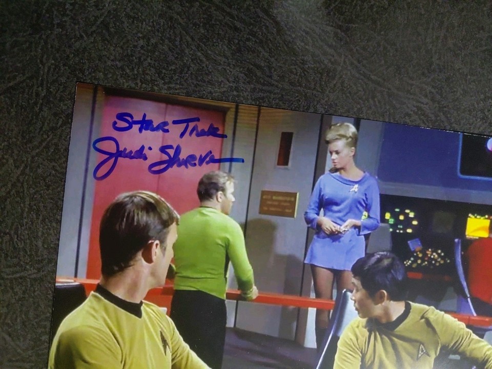 JUDI SHERVEN As NURSE Hand Signed Autograph 4X6 Photo - STAR TREK (1967 ...