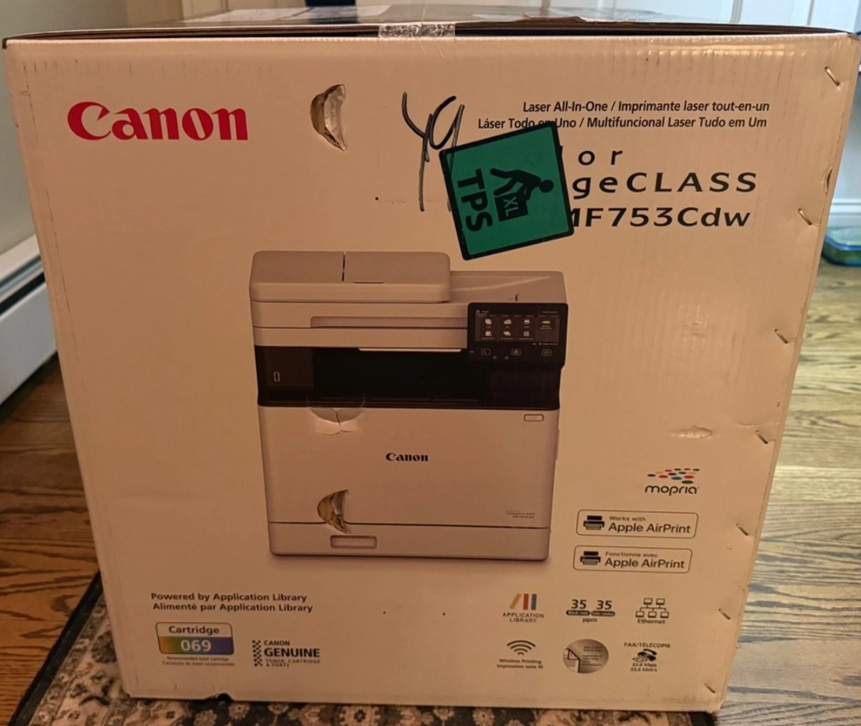 NEW Canon imageCLASS MF753Cdw All-in-One Color Wireless Duplex Laser ...