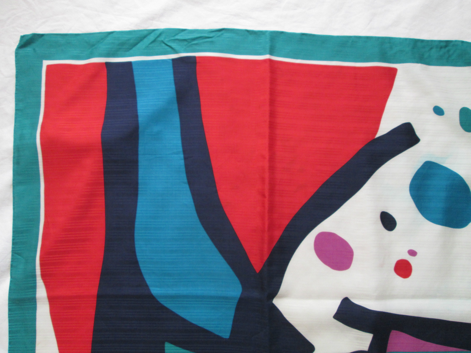 -AUTHENTIQUE Foulard PATRICK STOFFEL 100% soie TBEG vintage Scarf | eBay